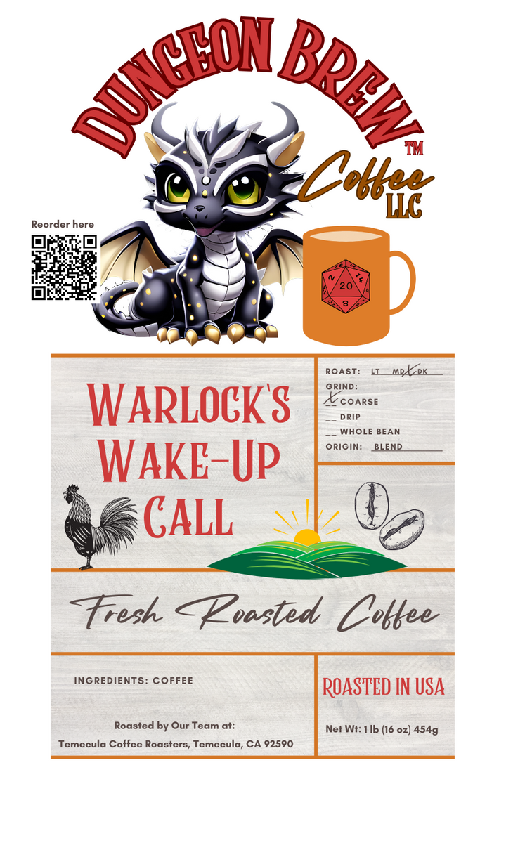 Warlock's Wake-Up Call – dungeonbrew.coffee